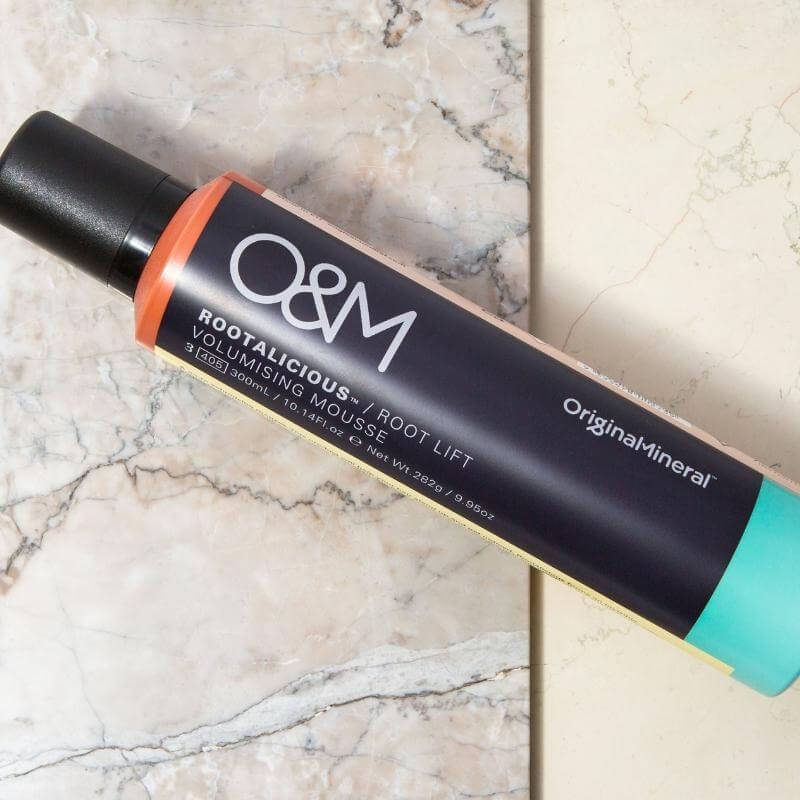 O&M Rootalicious Volumising Mousse | Sable Boutique